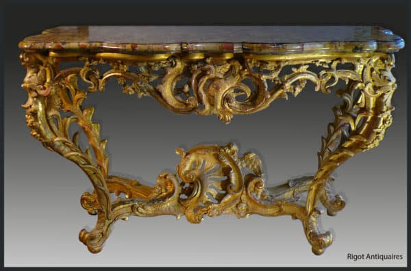 Bureau cylindre estampillé Pierre ROUSSEL d'époque Louis XV ...